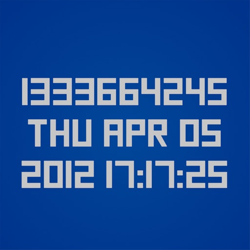 Unix Timestamp IPhone App