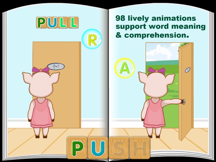 Animated Verb: First Words (FREE) by Joy Preschool Game