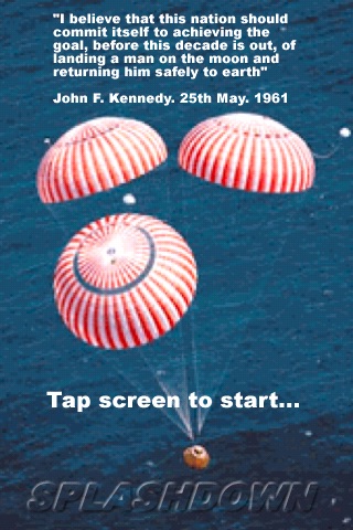 Splashdown, Apollo Command Module, 3-D (for Amber/Blue glasses) by Tech ...