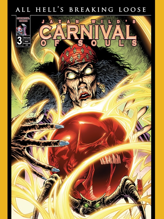 ALL HELL'S BREAKING LOOSE Comic Book by CARNIVAL COMICS