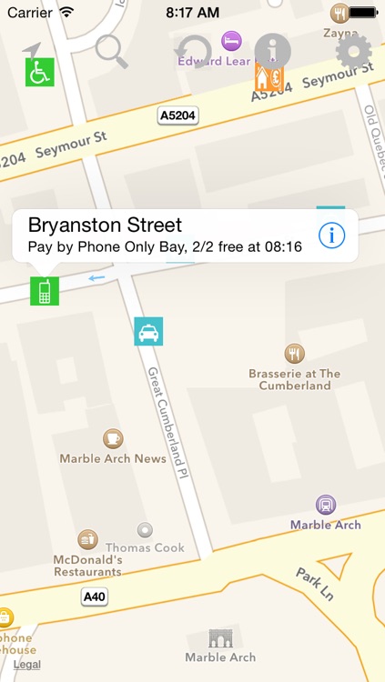 Westminster London Parking by Andrew Gilham