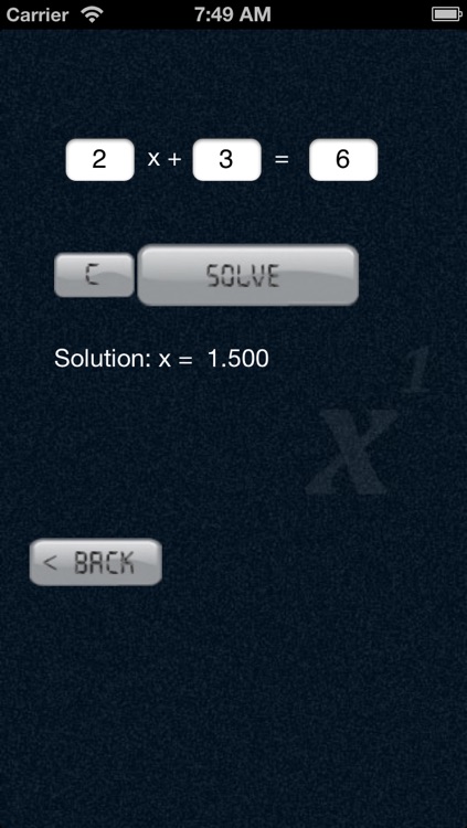 Equation Solver FREE by Tomer Levy