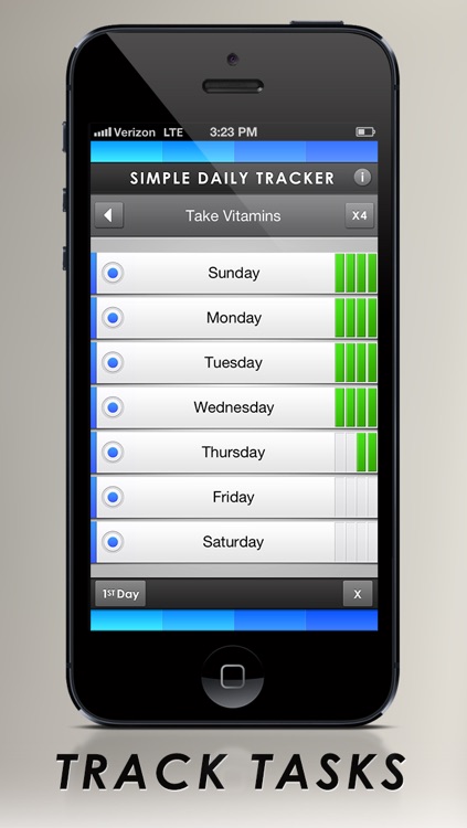 Simple Daily Tracker by Monioko