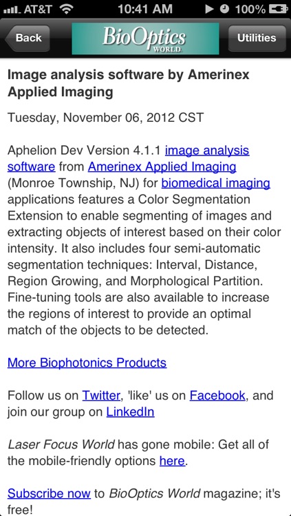 BioOptics World by PennWell