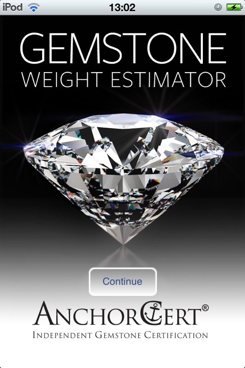 Gemstone Weight Estimator by The Birmingham Assay Office
