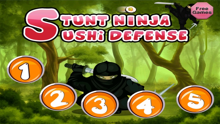 Stunt Ninja Craze Mania PAID - An Epic Sushi Collecting Defense Blast ...