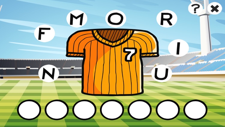 ABC Soccer learning game for children: Word spelling of the football ...