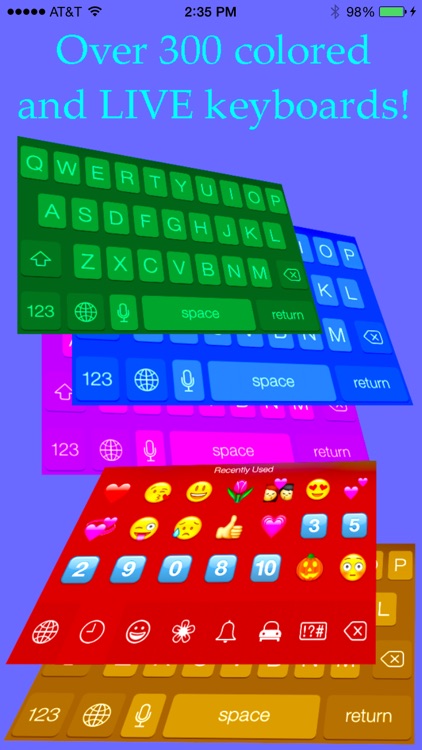 Superkeys: over 300 colored keyboards with effects by AMAXIM APPS, INC