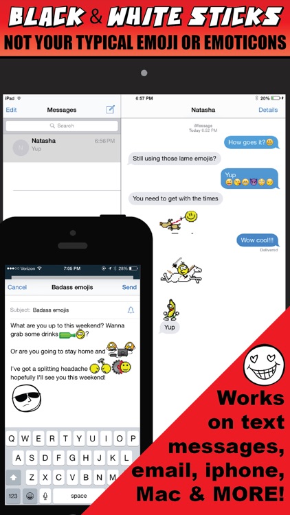 Emoji Stick - Text The Emoticons Texting (Emoticon Emojis) by Game ...