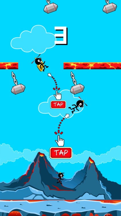 Stick Swing - Play Free Stickman Copters Game by ideaa