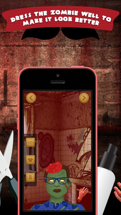 Spooky Zombie Barber by Pop-ok.com