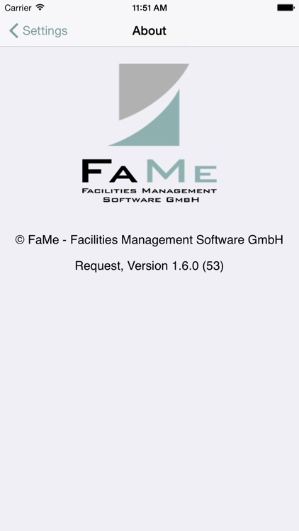 FaMe Request by Facilities Management Software GmbH