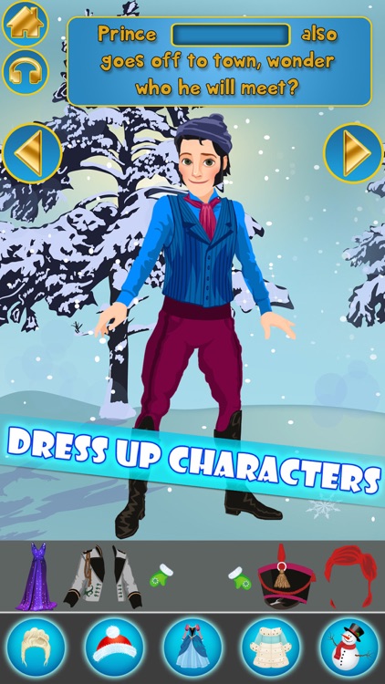 My Own Little Interactive Snow Princess Story Book Game Free App by ...