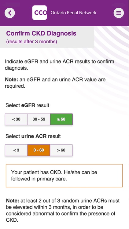 KidneyWise Clinical Toolkit by Cancer Care Ontario