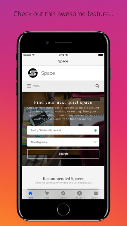 Spacelist - find co-working spaces near you by mohamed ali