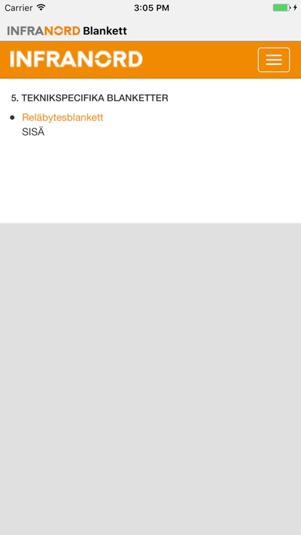 Infranord Blankett by Infranord AB