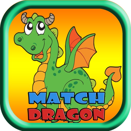 Dragon Matching Memory Game for Kids by Surachai Jungsrichan