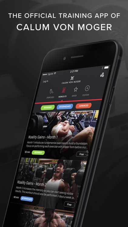 Calum Von Moger Fitness Trainer by Stack Station Inc.