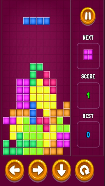 Classic Brick - Tetro Game Quadris Legend by Duyen Le Thi