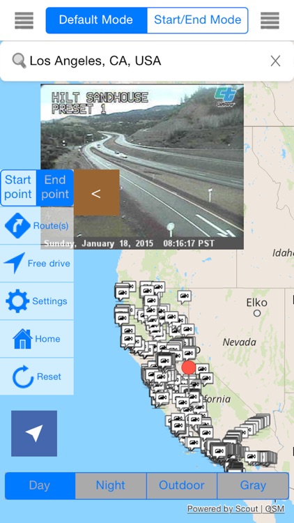California Offline Map with Traffic Cameras by Calvin Chen