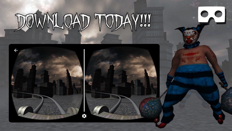 VR Killer Clown Horror Ride by Roman Pusnik