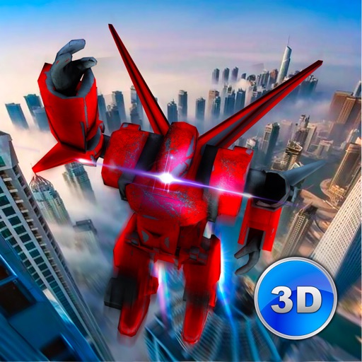 Flying Robot Simulator 3D Full by Game Maveriks