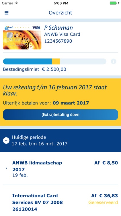 ANWB Creditcard by International Card Services B.V.