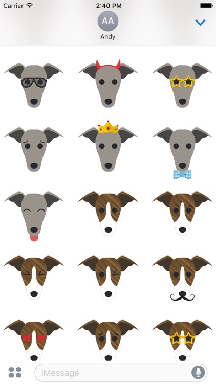WhippetMoji by Andy Edwards