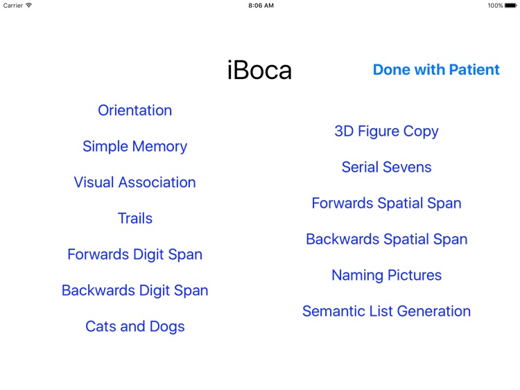 BOston Cognitive Accessment by Saman Amarasinghe