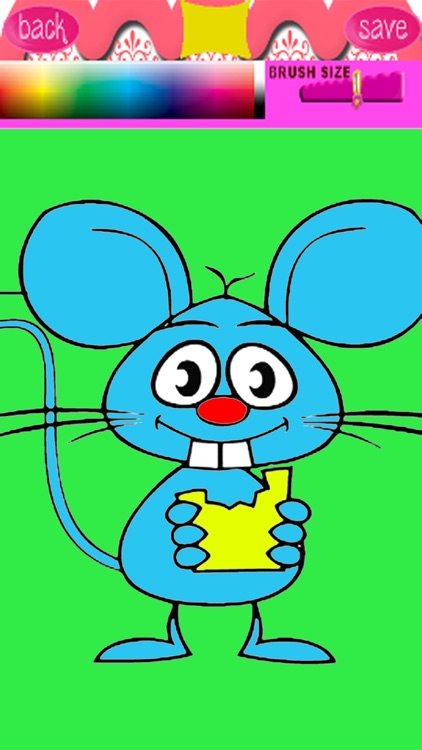 Pep Mouse Coloring Book Game For Kids Edition by Thana Chumnarnchanan