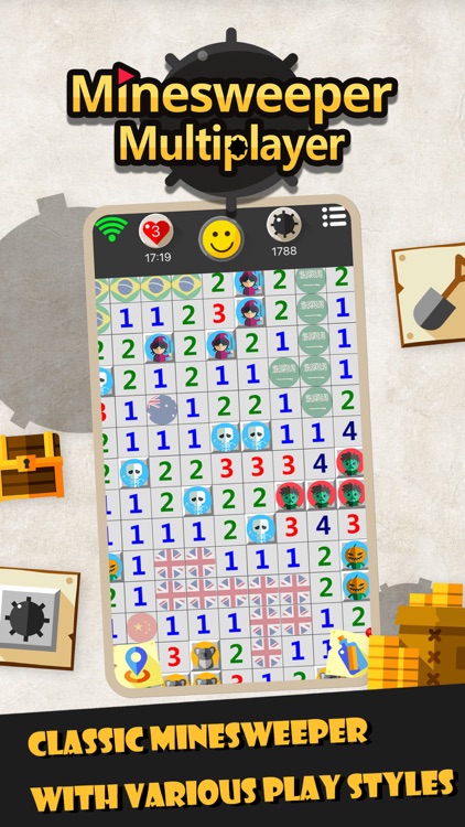 Minesweeper - Multiplayer by zhanyang yu