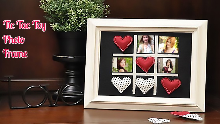 Tic Tac Toe photo frame editor:Photo collage frame by jitendra khunt