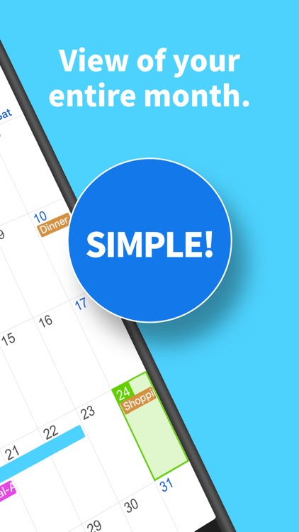 Simple Calendar - SimpleCal by yohei kawase