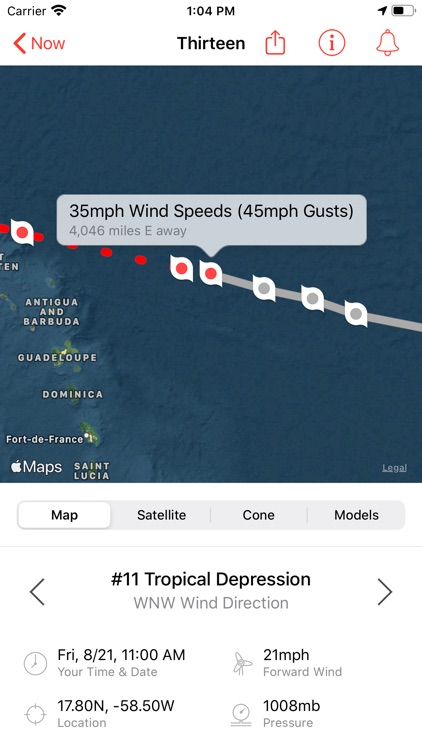 Apps for Tracking Hurricanes