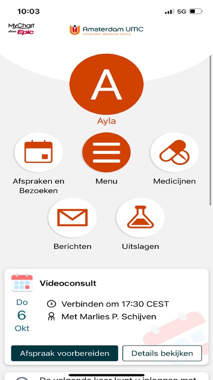 Mijn Dossier Amsterdam UMC by Academisch Medisch Centrum
