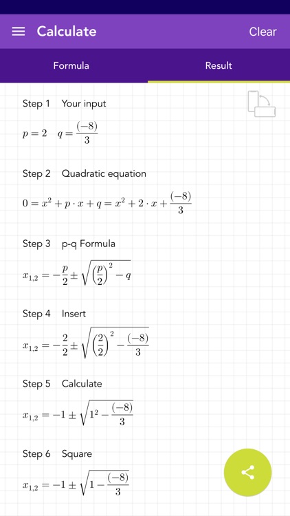 Quadratic Formula PQ by Flooki