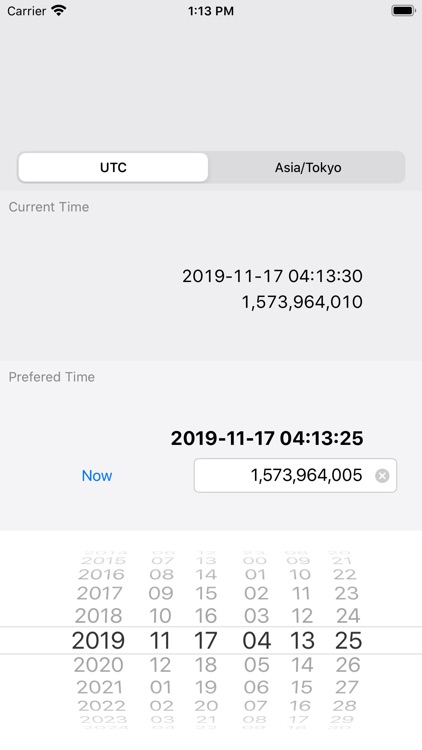 Unix Time Converter By Hiroki Ishiura