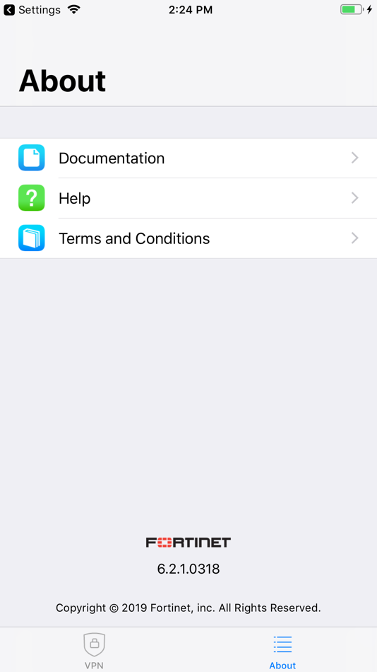 FortiClient VPN от Fortinet - (iOS Приложения) — AppAgg