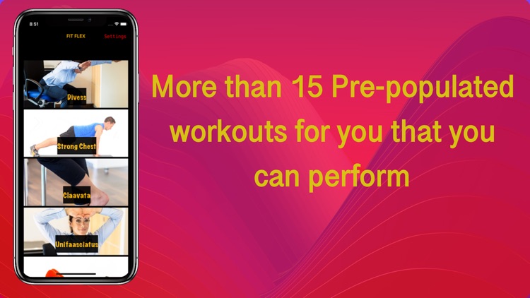 FitFlex- Fitness App by hao wen