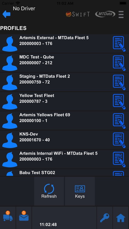 MTData Swift by Mobile Tracking and Data Pty Ltd