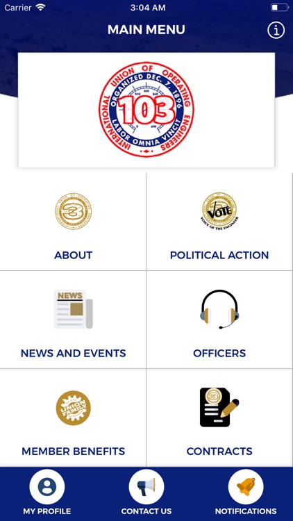 IUOE 103 by INTERNATIONAL UNION OPERATING ENGINEERS LOCAL 103