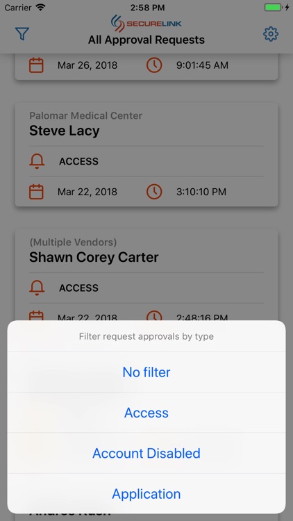 SecureLink Enterprise Approver by SecureLink