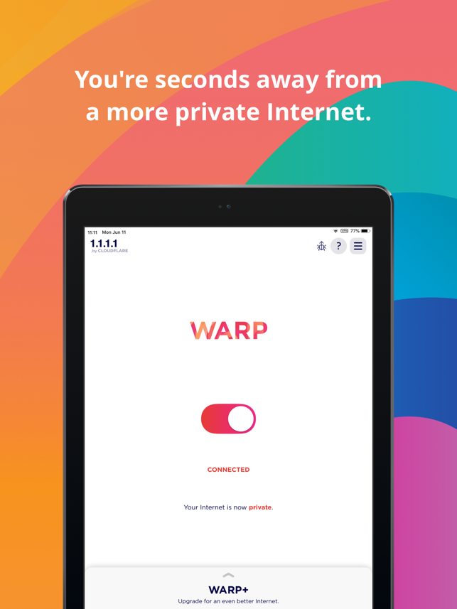 【iOS APP】1.1.1.1: Faster Internet 免費兼顧隱私權 DNS 解析服務 | Dr.愛瘋 APP Navi