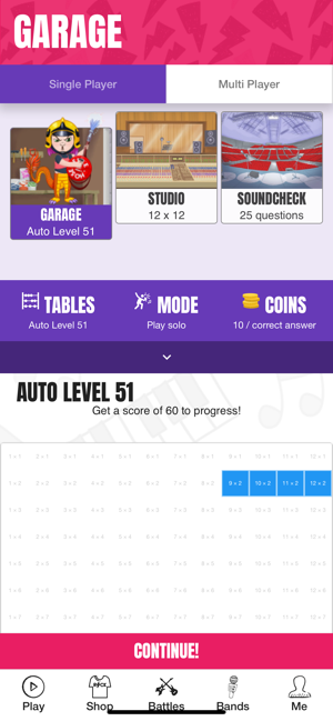 ‎Times Tables Rock Stars on the App Store