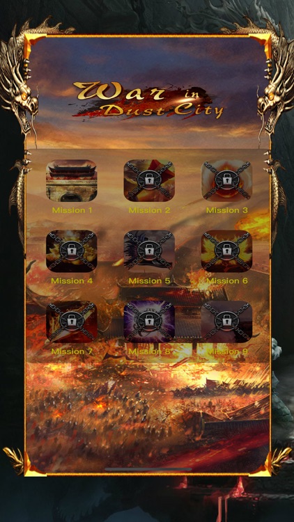 War in Dust City by qirong li