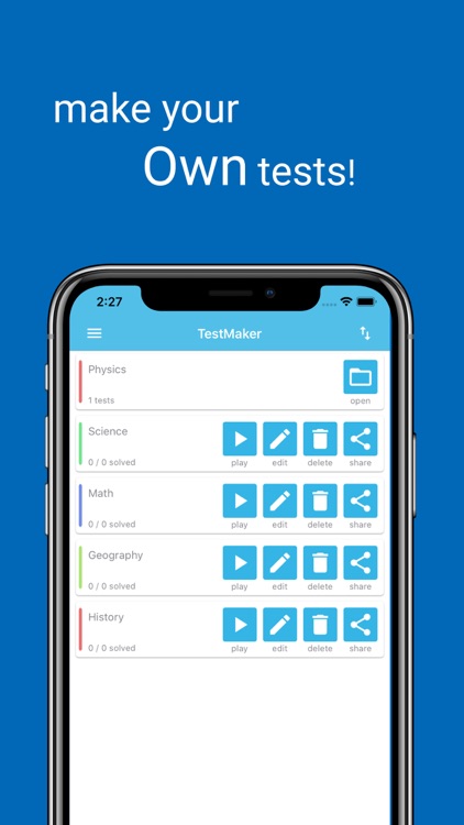 TestMaker: make your own tests by Yamada Keita