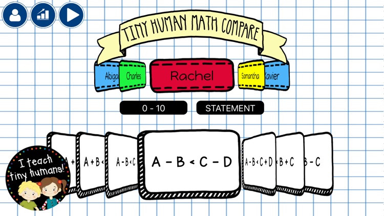 Tiny Human Math Compare by I Teach Tiny Humans, LLC