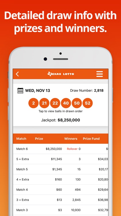 Texas Lotto Results by The Lottery Company