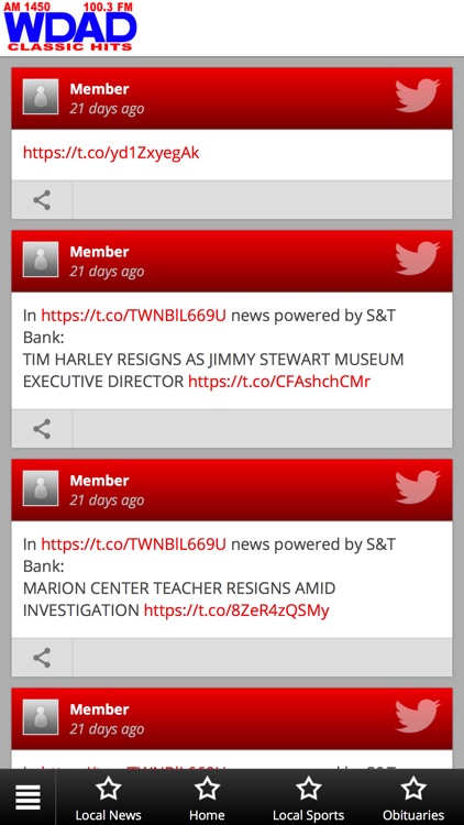 WDAD AM 1450 100.3 FM by Renda Broadcasting Corp.