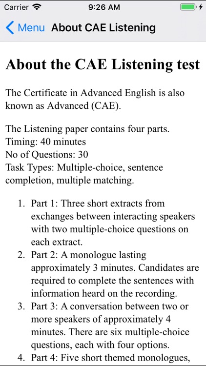 Advanced (CAE) Listening by Exam English Ltd